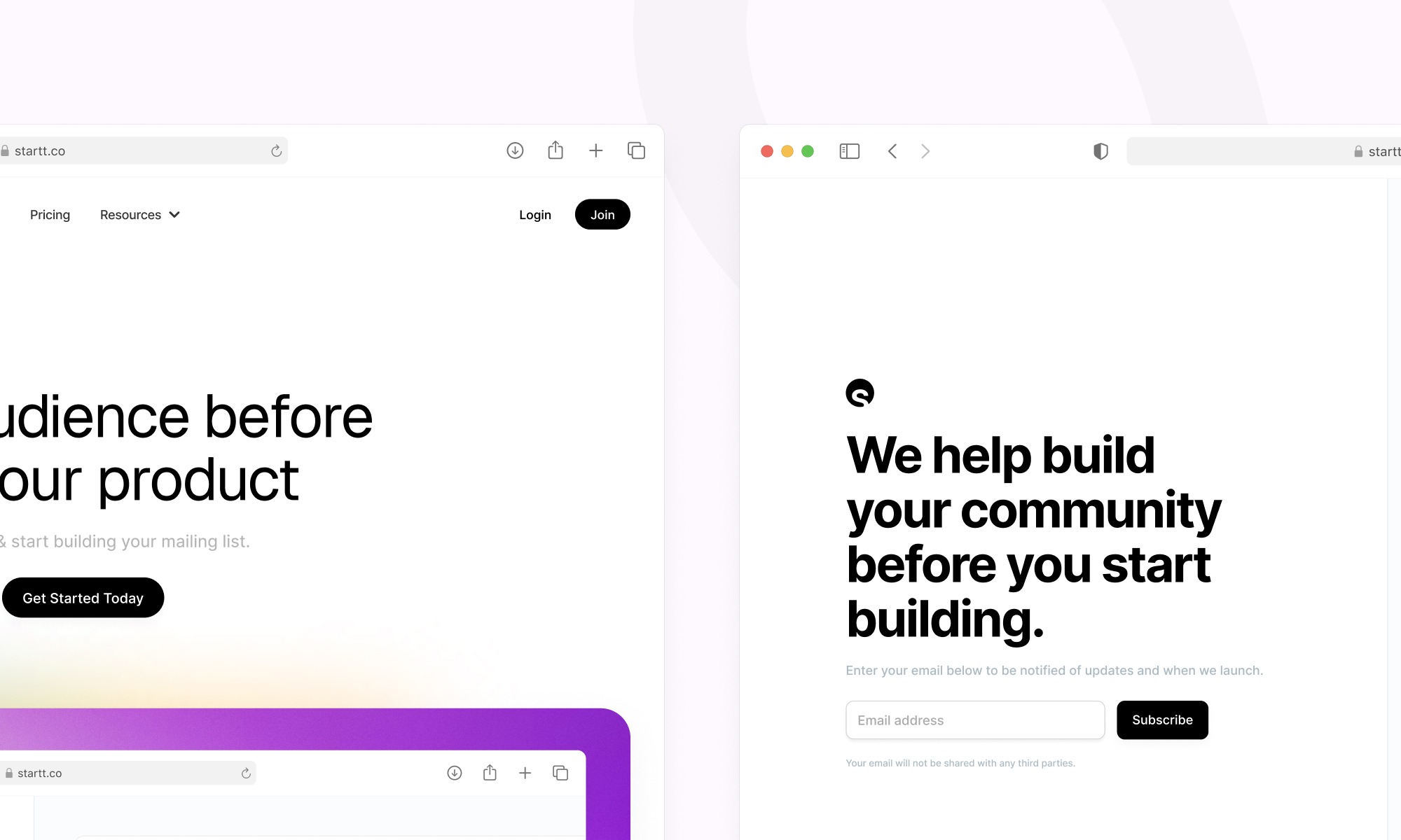 Startt - Top Trends in Landing Page Design for 2024 Startt - Top Trends in Landing Page Design for 2024
